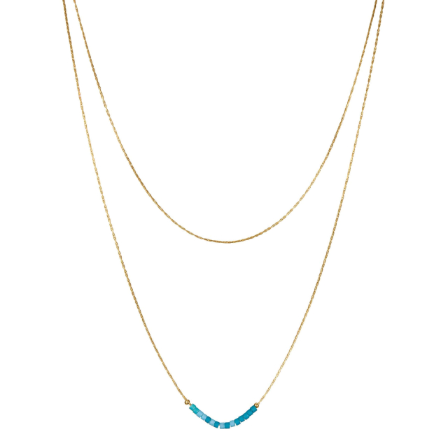 Multi rangs Orange doré or : Les plus beaux colliers, pendentifs ...