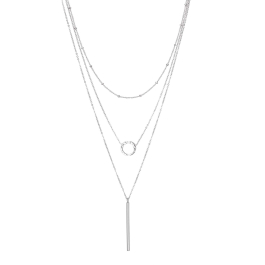 Multi rangs Eternity acier : Les plus beaux colliers, pendentifs ...